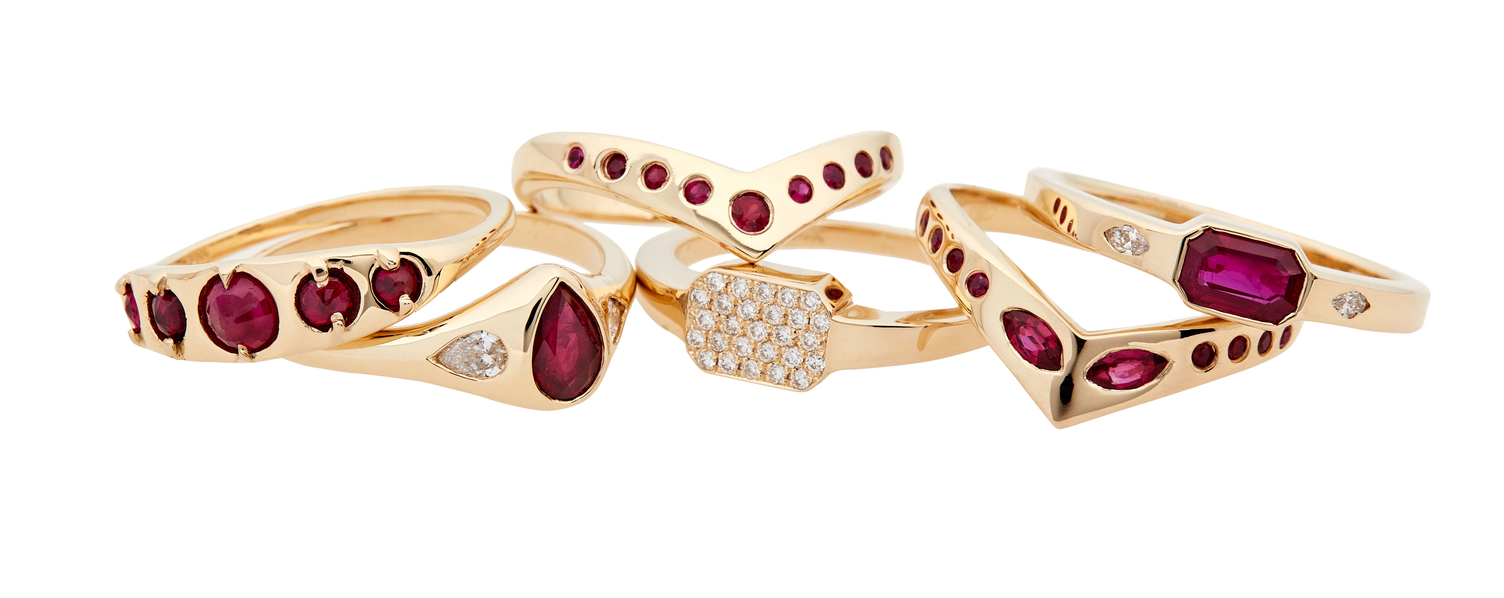 Margaux Ruby Pavé Ring – Talon jewelry