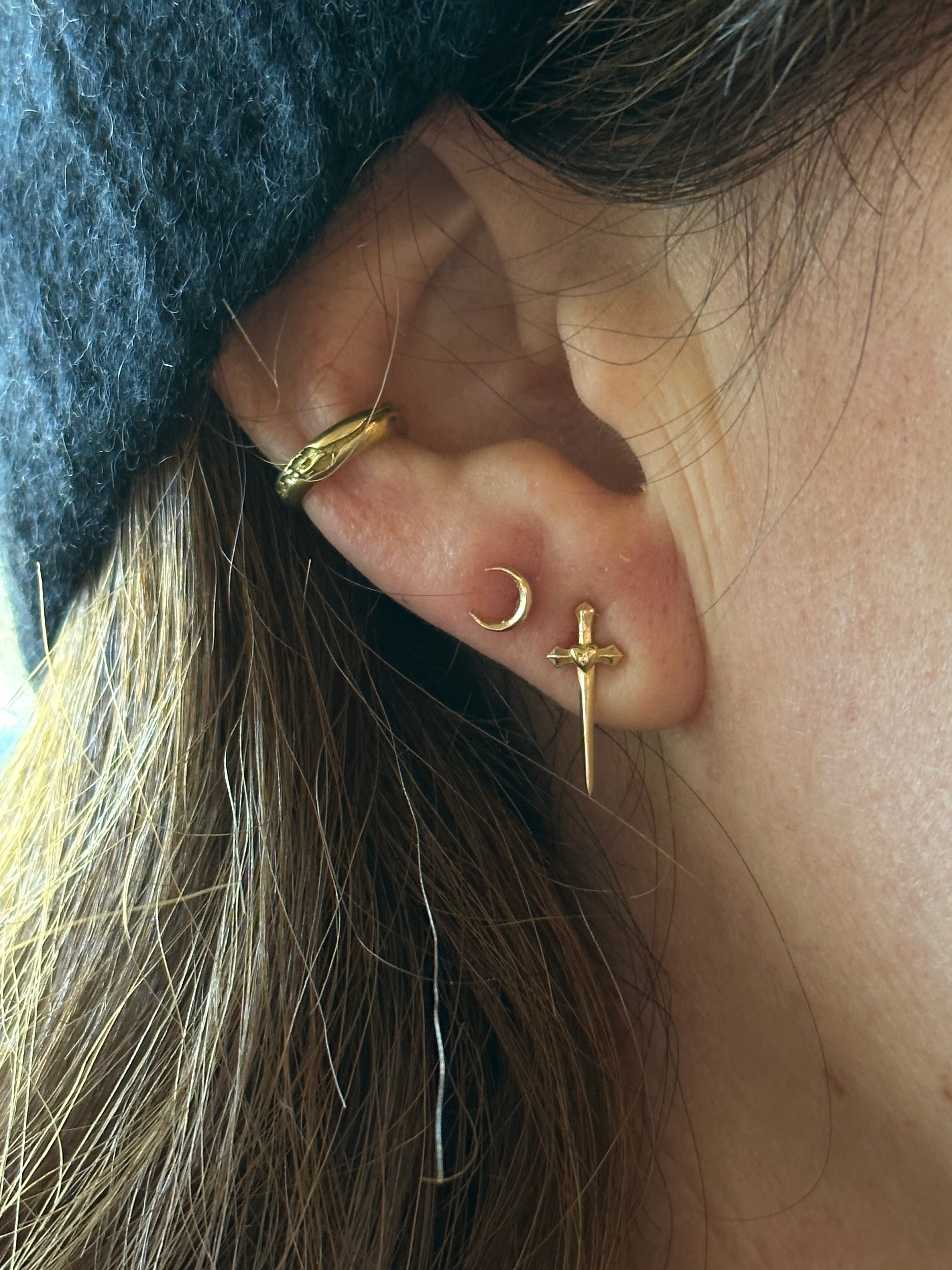 Poppy Ear Cuff – Talon jewelry