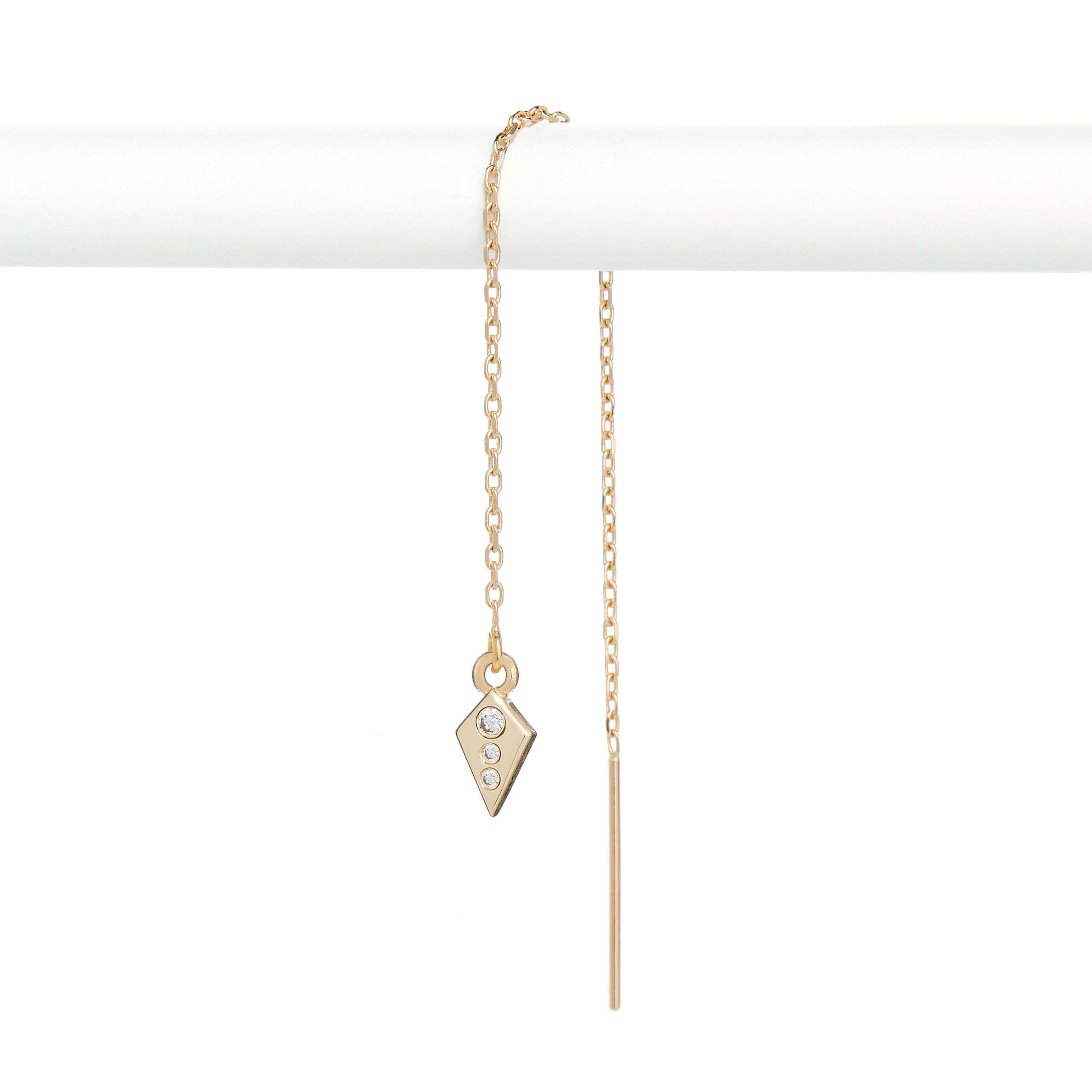 ITTY BITTY TALON DIAMOND THREADER – Talon jewelry