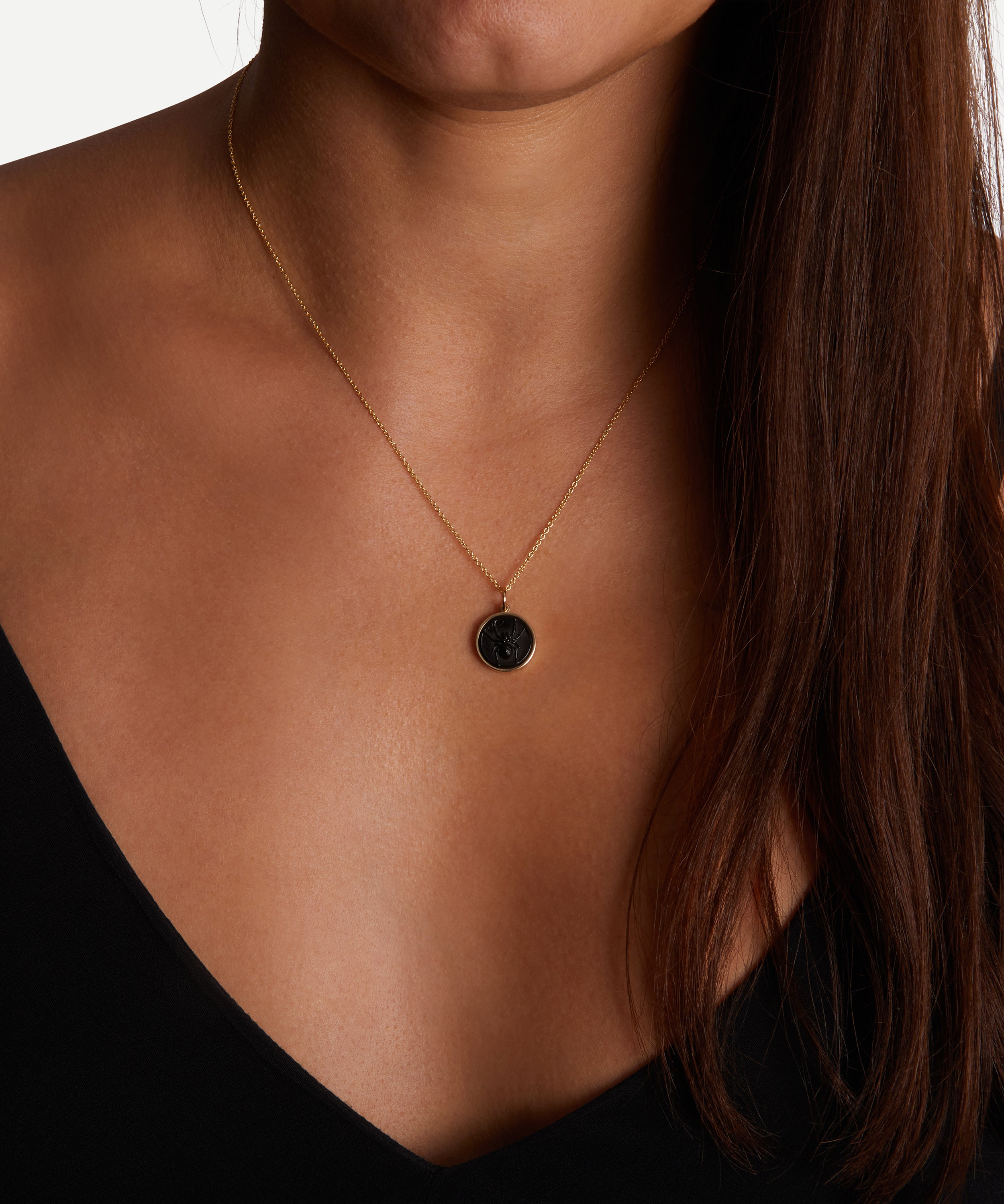SPIDER RAISED INTAGLIO PENDANT – Talon jewelry