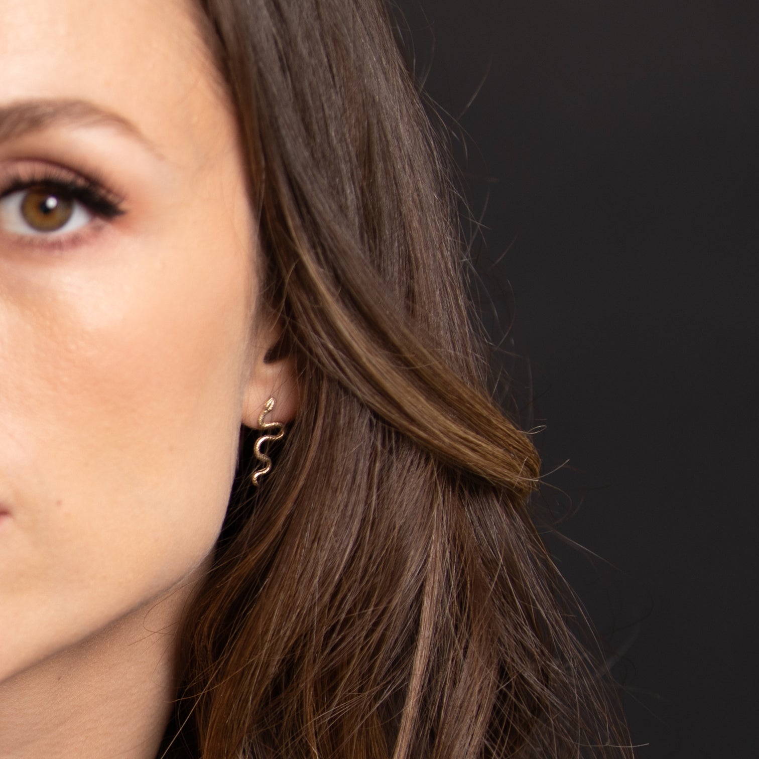 SNAKE STUDS – Talon jewelry
