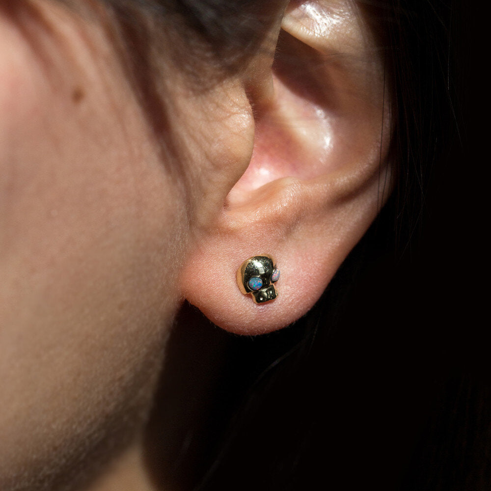 Mini Skull Stud – Talon jewelry